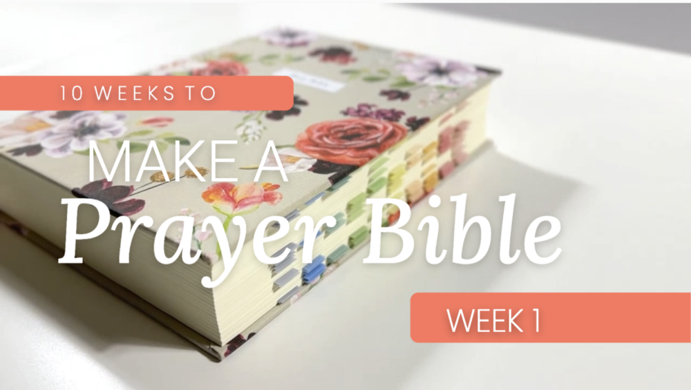 What is a Prayer Bible? – Selah Way Sisters